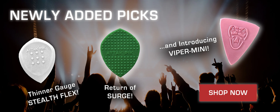 Acoustik Attak Attak Piks - Best Guitar Picks for Musicians